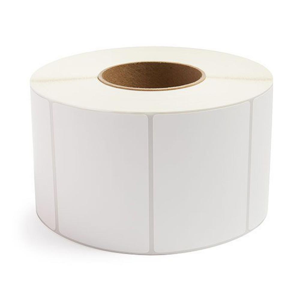 4“ x 3” thermal transfer white paper label, 3" core, with perf, 1900 ...